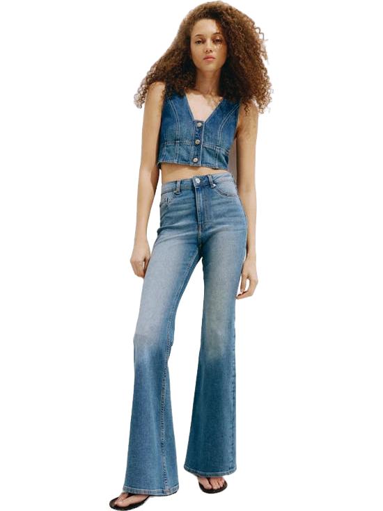 H&M Flared High Waist Jeans